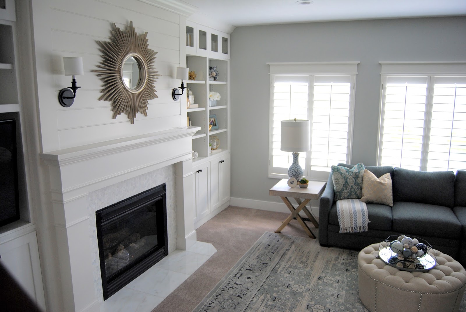 Studio 7 Interior Design: Client Reveal: Family Room Studio 7 Interior Design: Client Reveal: Family Room
