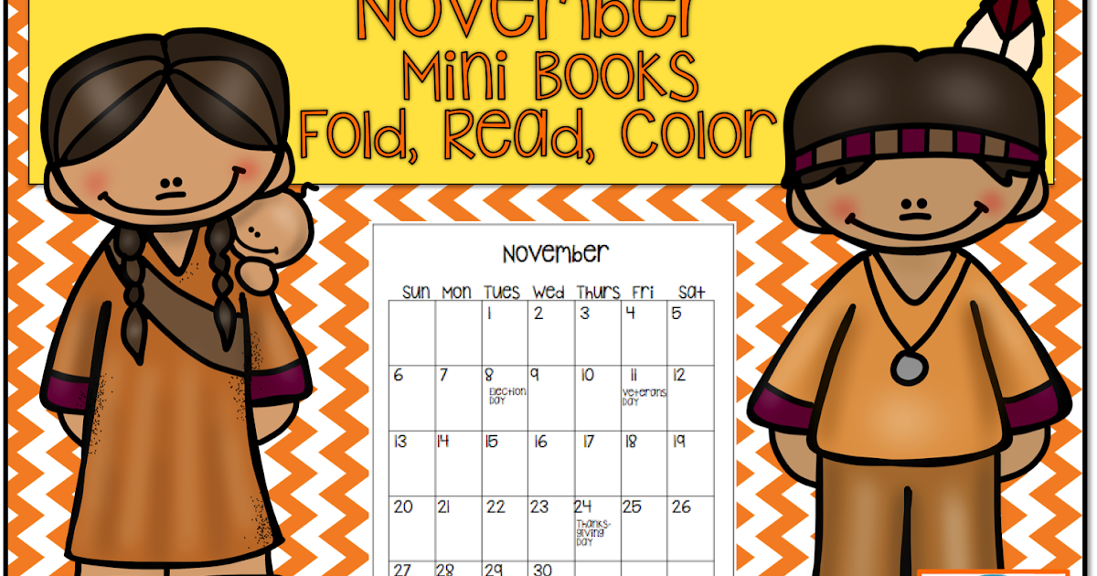1st Grade Hip Hip Hooray!: November Word Searches and Mini Books ...