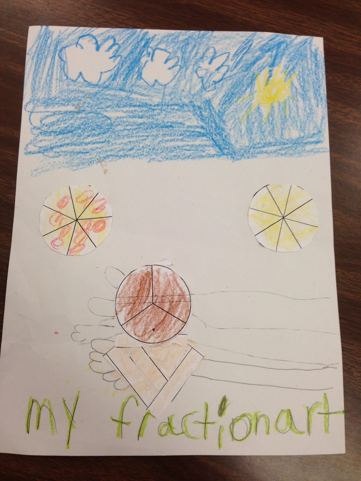 Mrs. Prentice's Class: Fraction Art!!