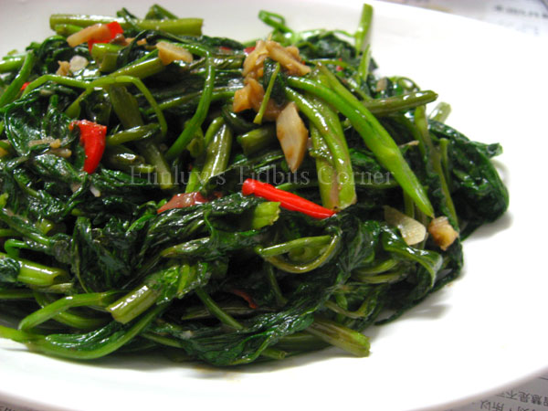Elinluv's Tidbits Corner: Stir Fry Water Convolvulus / Kangkung With ...