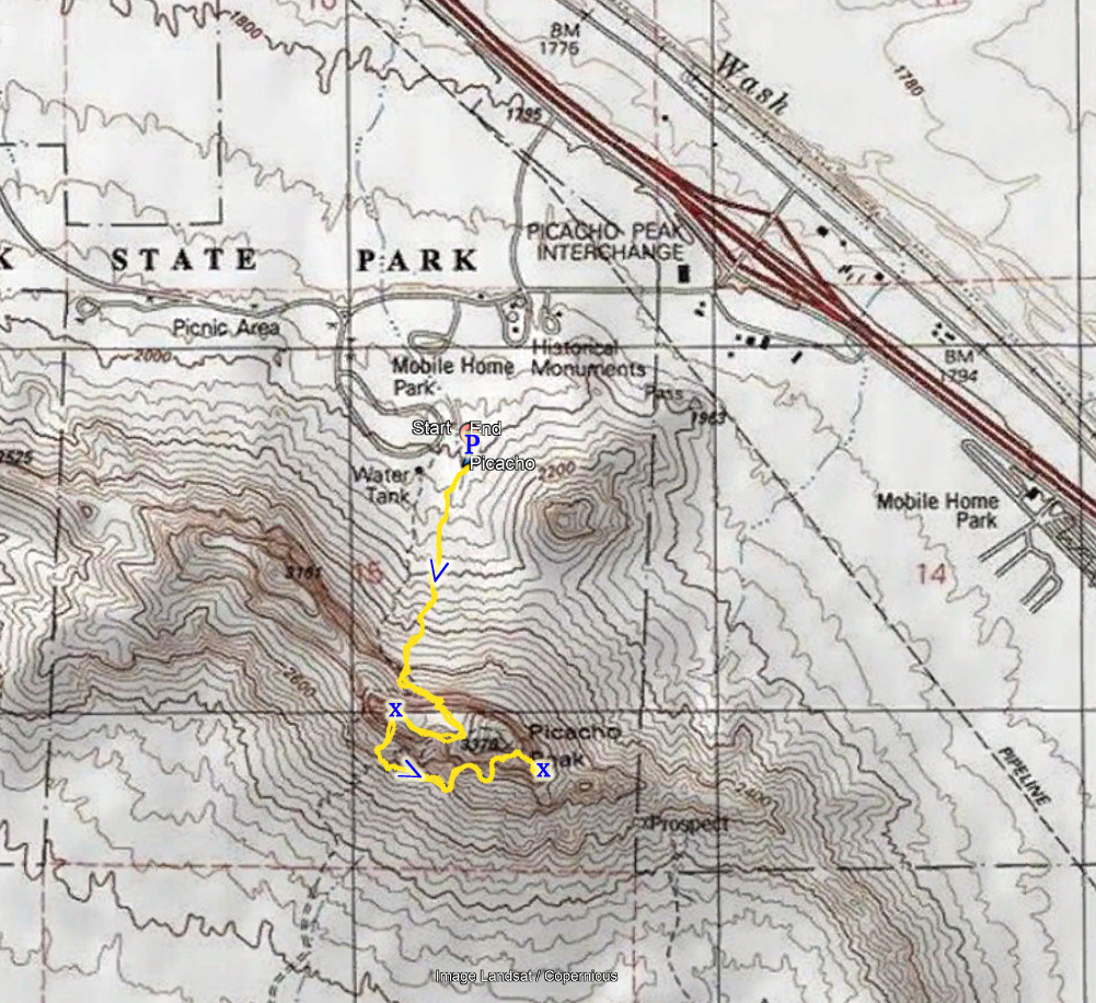 Harriman Hiker: Harriman State Park and Beyond: Picacho Peak Summit