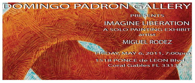 Gaspar, El Lugareño: (Miami) "Imagine Liberation", a solo painting ...