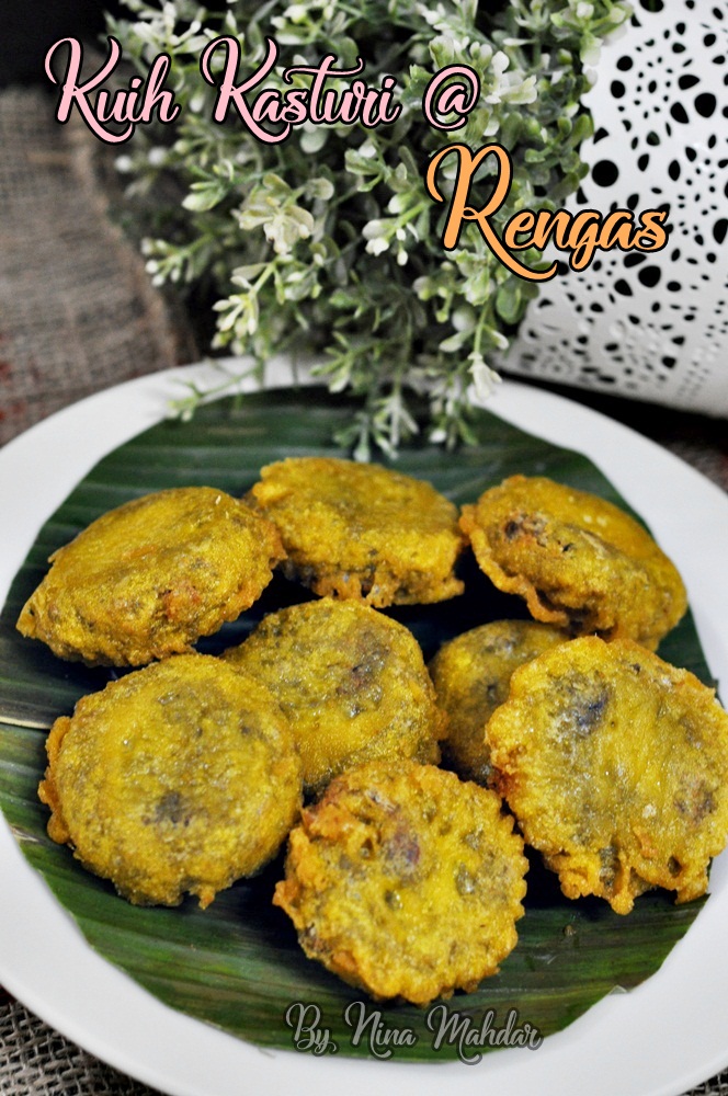 Nina Mahdar: KUIH KASTURI / RENGAS SEDAP