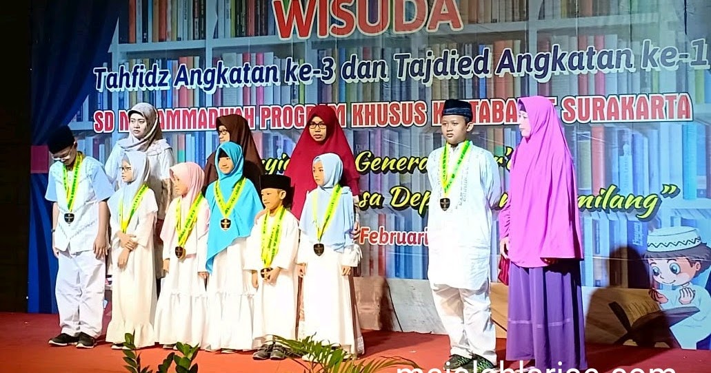 Wisuda Tahfidz dan Tajdied SD Muhammadiyah PK Kottabarat Solo - MAJALAH LARISE