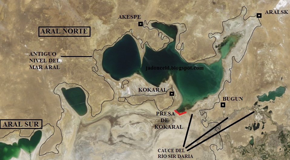 Las historias de Doncel: La muerte del mar Aral: un desastre ecológico ...