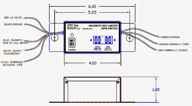 ETC Rev Limiters: High-Range Rev Limiter with RPM Switch