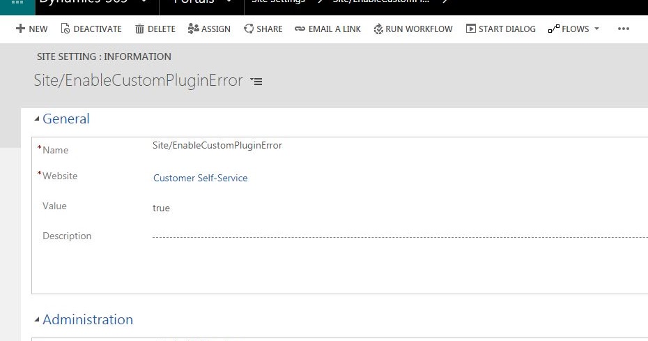 Arpit's Dynamics 365 Blog: Display Dynamics 365 Plugin Errors on Portal