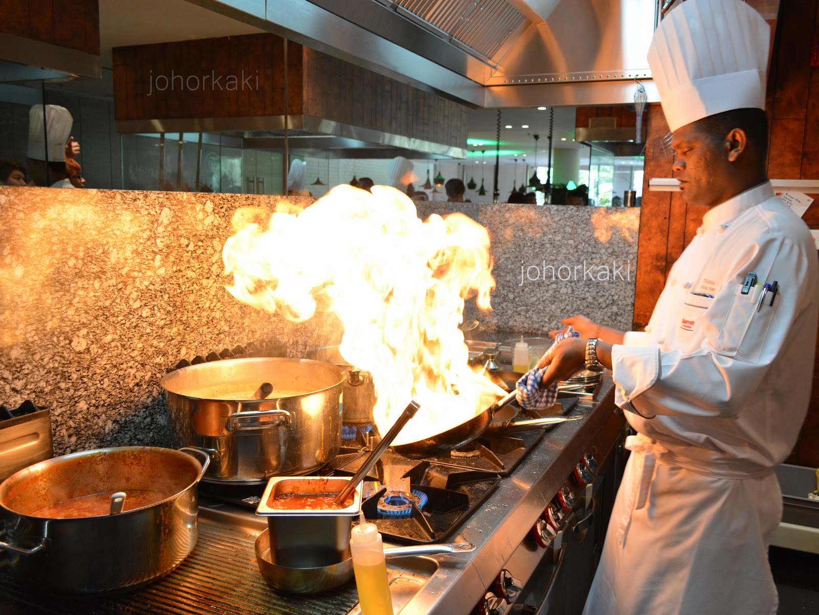 Johor Buffet - Cafe BLD in Renaissance Johor Bahru Hotel in Permas Jaya ...