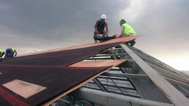 JASA PASANG - ATAP ASPAL BITUMEN