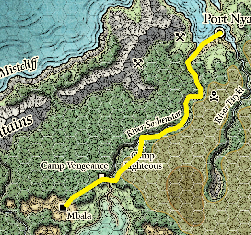 Tomb of Annihilation: A11.Camp Righteous then M'bala