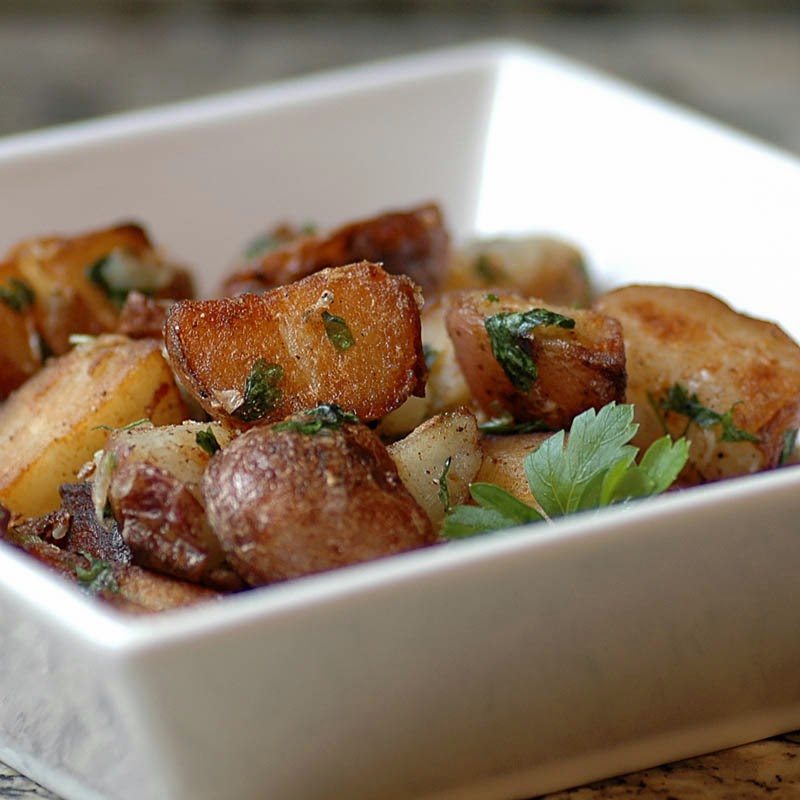 Savoring Time in the Kitchen: Sauteed Potatoes with Green Onions and ...