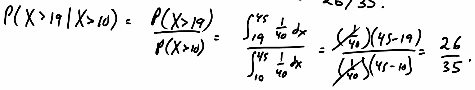 Sonny不讀不行: Probability筆記48 - Continuous RV Model 1: Uniform RV