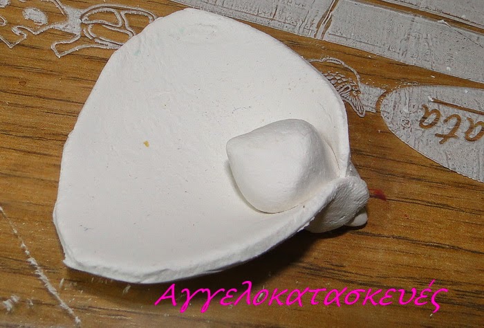 Αγγελοκατασκευές: ΣΤΕΦΑΝΙ ΑΠΟ ΠΗΛΟ - PAPER CLAY WREATH