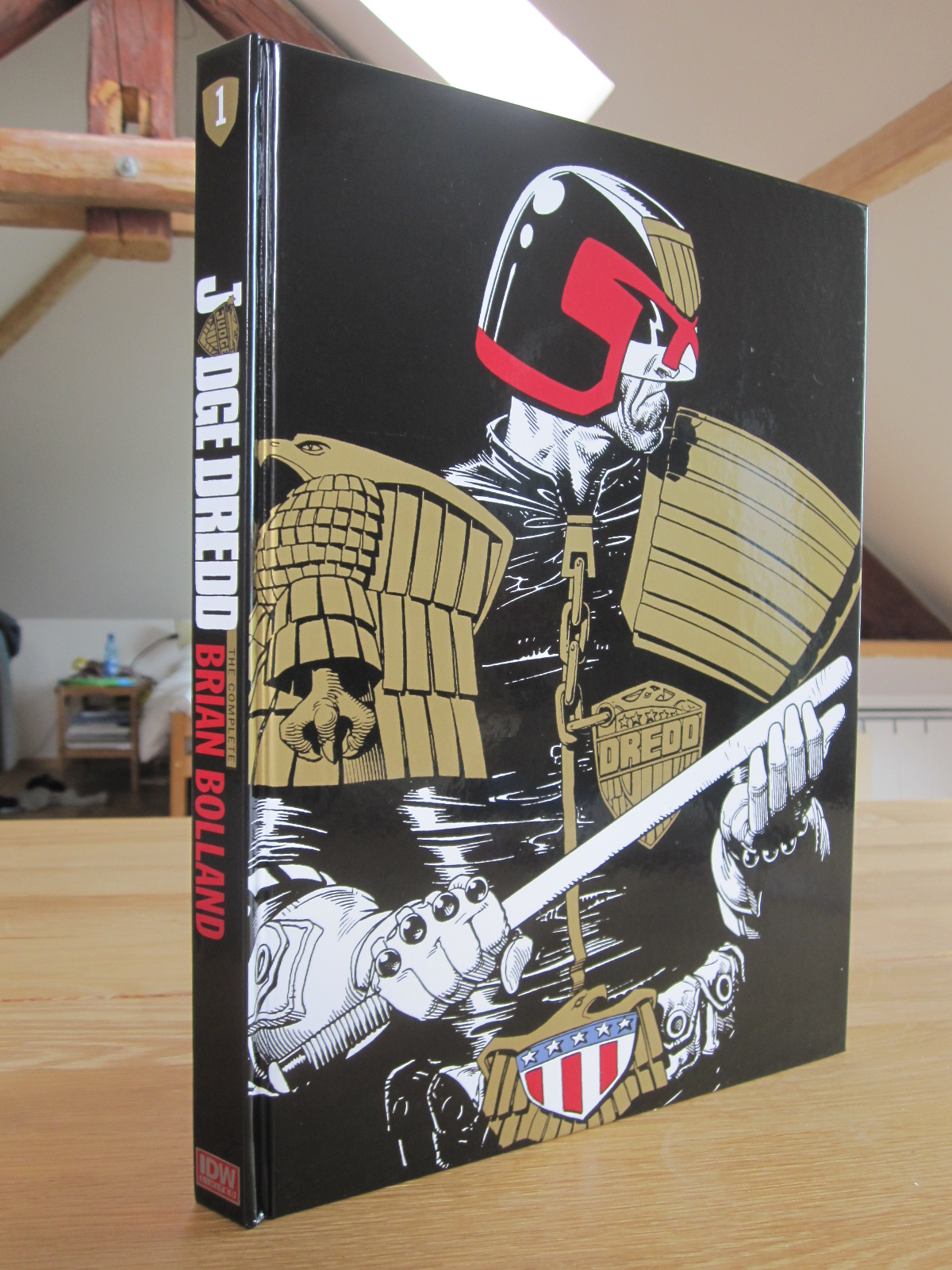 my absolute collection: Judge Dredd The Complete Brian Bolland IDW ...