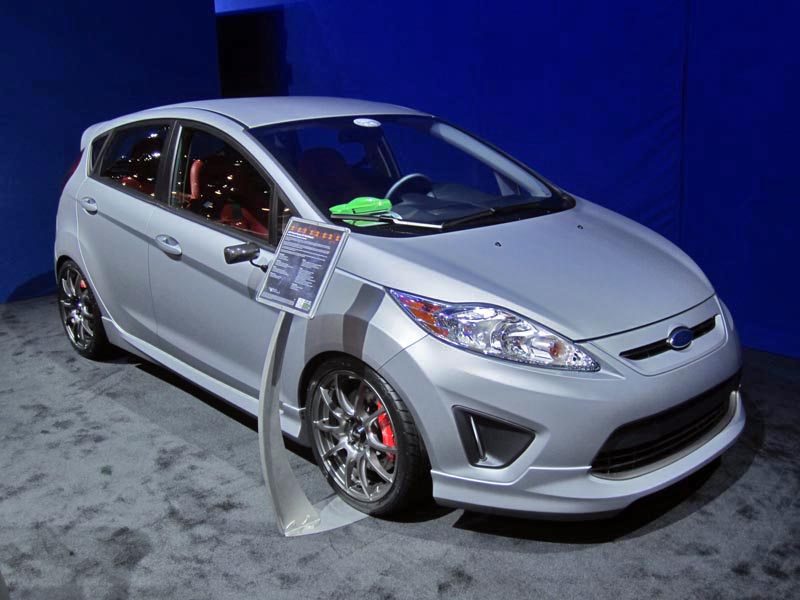 Ford shows off custom Fiestas at its SEMA booth | Subcompact Culture ...