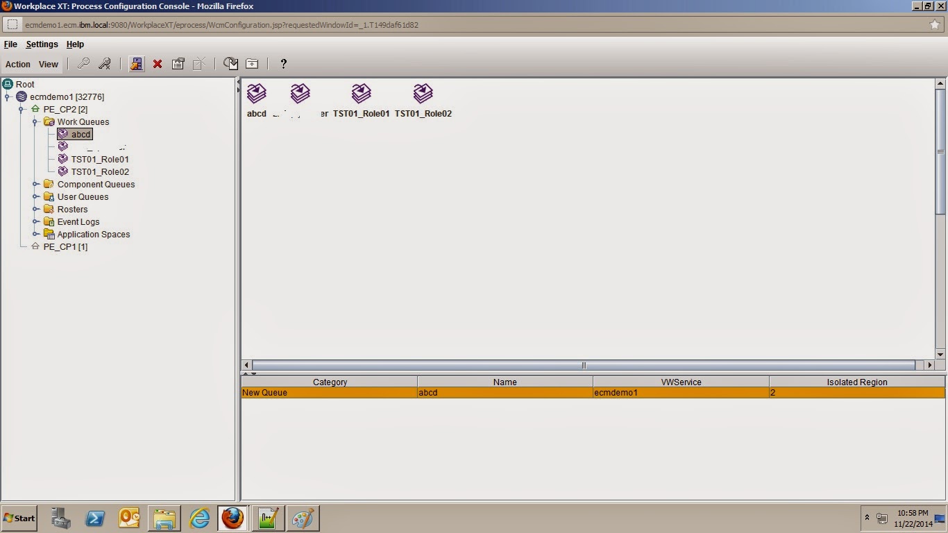 FileNet P8 Development tutorials: Configure Work Queue in FileNet ... FileNet P8 Development tutorials: Configure Work Queue in FileNet ...