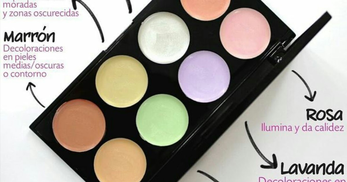 LA VIDA MEJOR CON COLOR!!: CORRECTORES DE COLORES