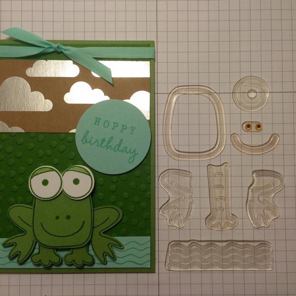 Krystal's Cards: Stampin' Up! Playful Pals Hoppy Frog