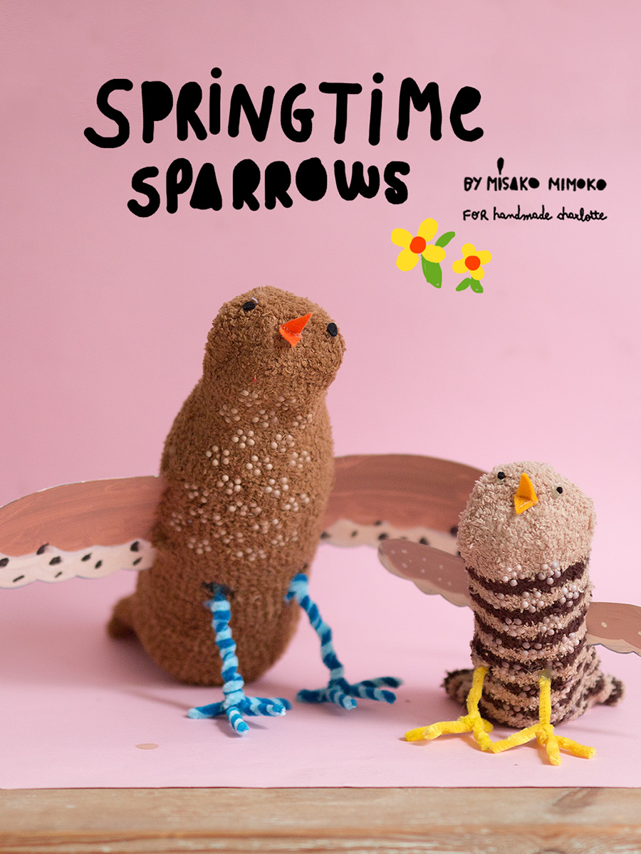 misako mimoko: DIY Springtime Sparrows
