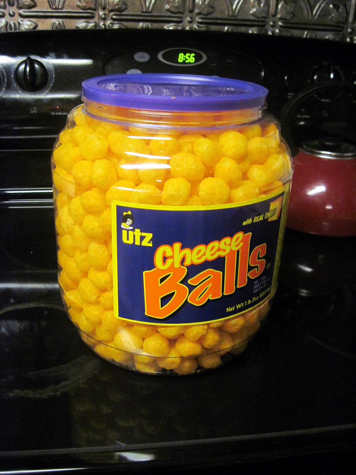 There are Aliens in my Washing Machine: A giant tub of cheese puffs and ...