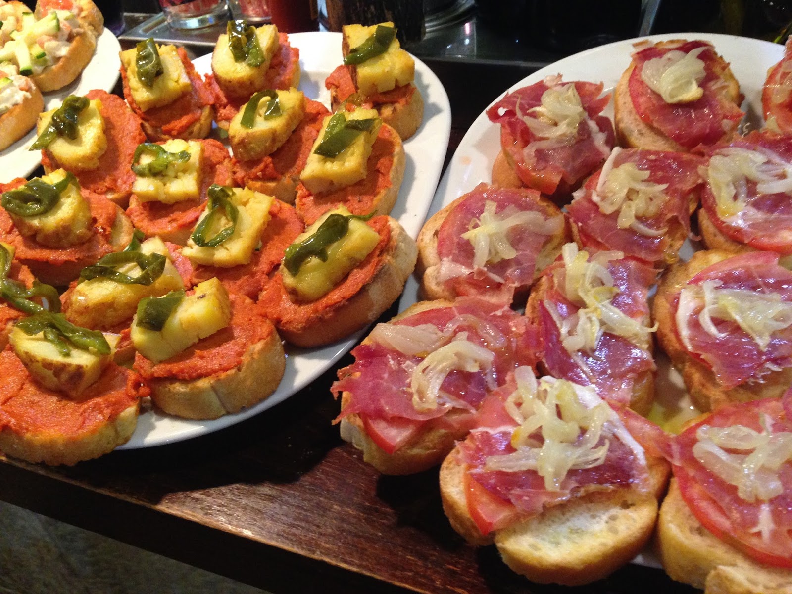 Stroud Is All Over the Place: Dazzle Me with An Evening of Tapas in Madrid