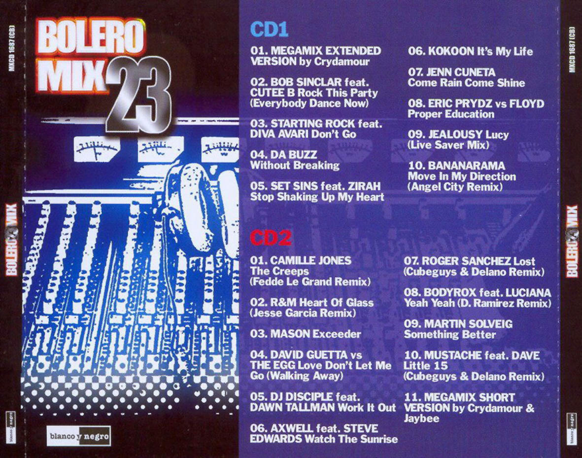 dance of the 90's: Bolero Mix 23