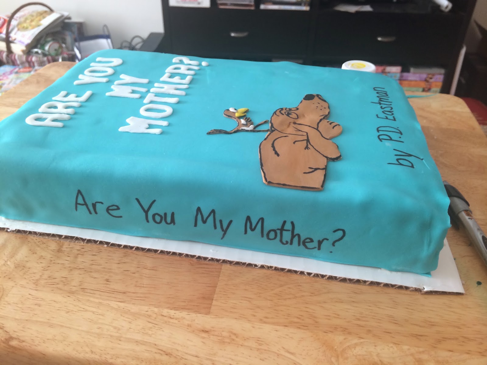 Children's Book Baby Shower Cake