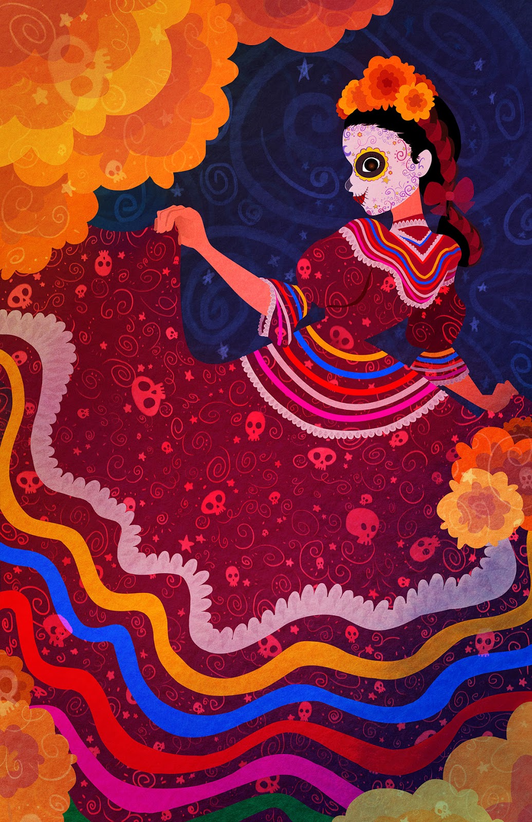 Pinzellades al món: Il·lustrant la Catrina / Ilustrando la Catrina ...