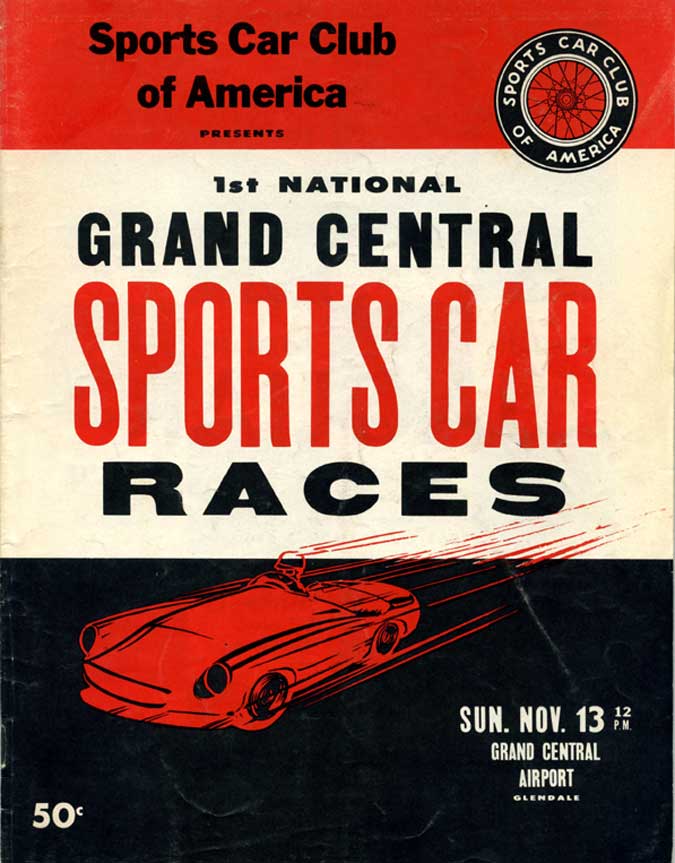 Along For The Ride: Micro Art / Sports Car Racing Programs ... 1950's
