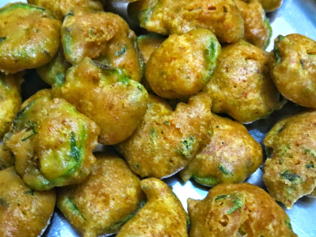 Dharwad Cooks: ಹೀರೇಕಾಯಿ ಭಜಿ ~ Ridge Gourd Bhaji