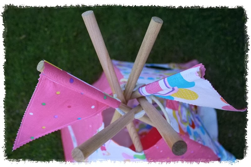 How to make a tee pee ... finally. | Libby's Lifestyle.