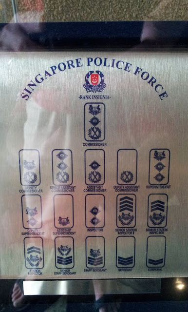Solojogger: Singapore Police Force rank insignia