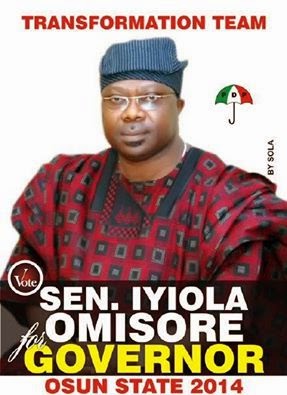 SENATOR IYIOLA AJANI OMISORE: THE RIGHT CHOICE FOR OSUN PEOPLE