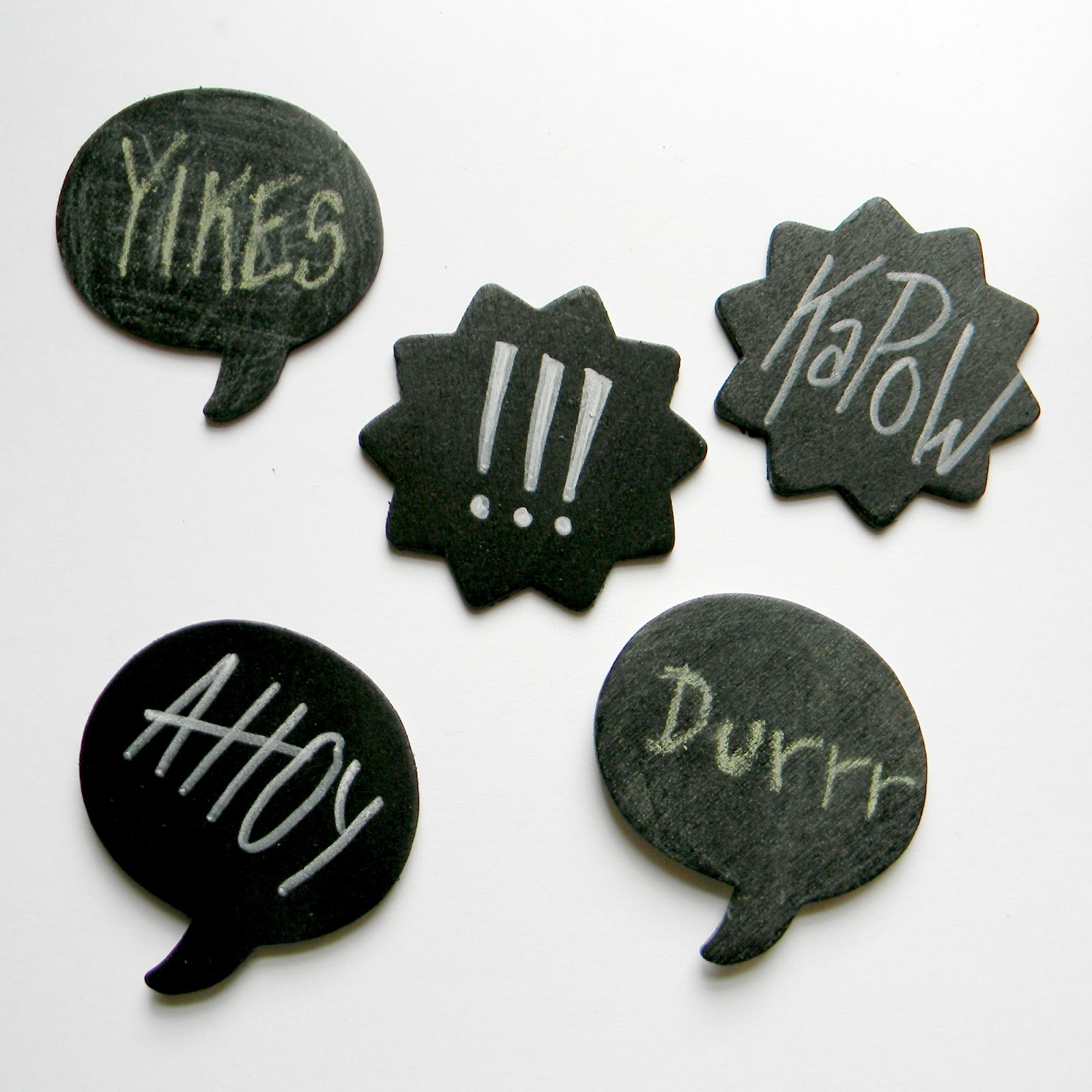 amberZonbie: Speech Bubble Magnet DIY