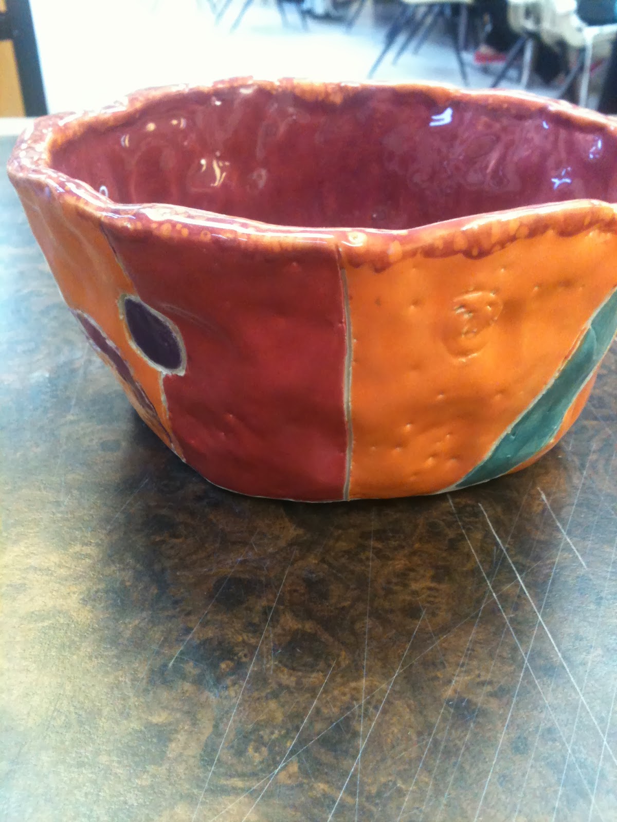 Mr. Young's Ceramics Class: Pinch Pots '13