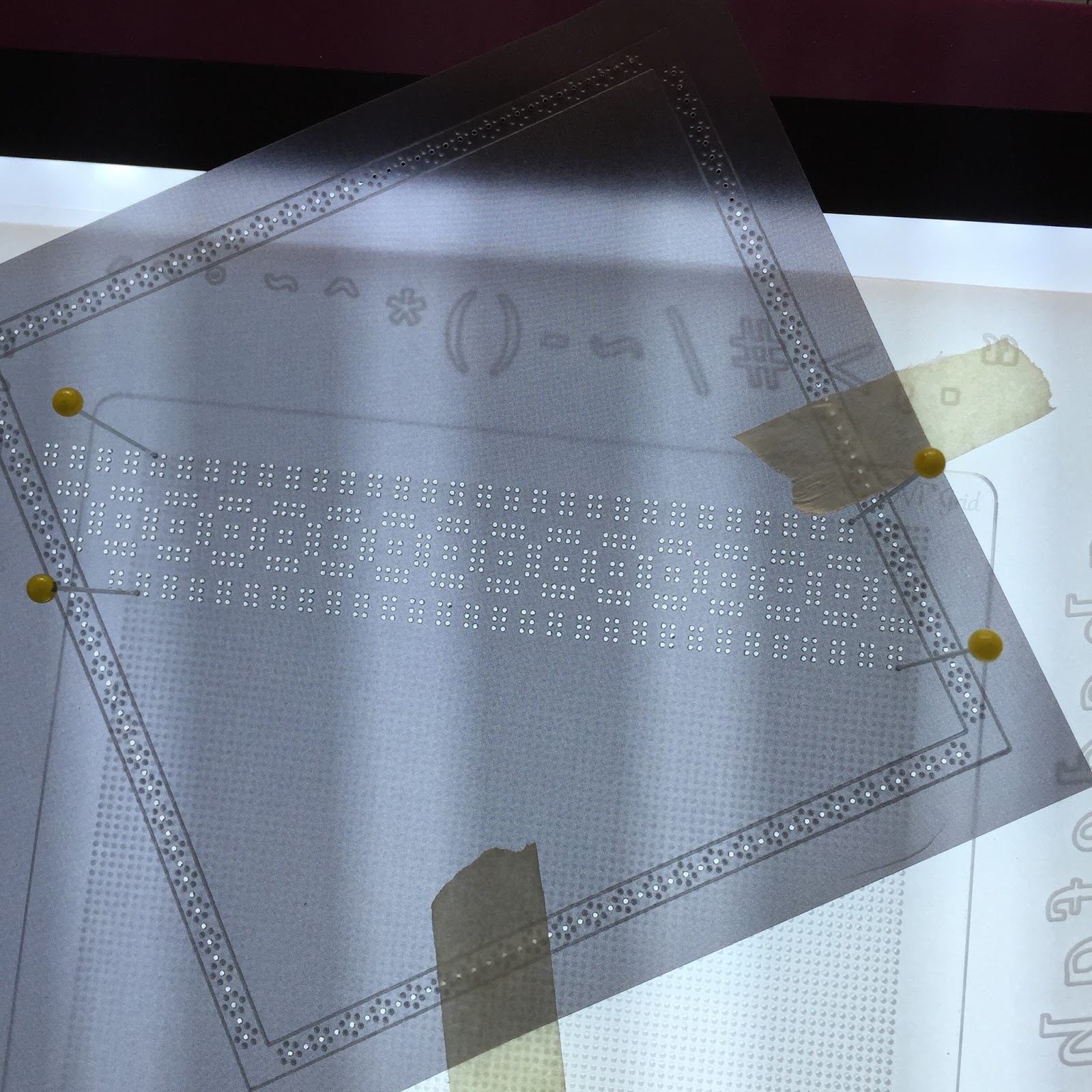 Tina Cox: Bamboo and Perforated Border Plates