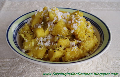 Sizzling Indian Recipes.....: Kerala Delicacy - Kappa with Cilantro ...