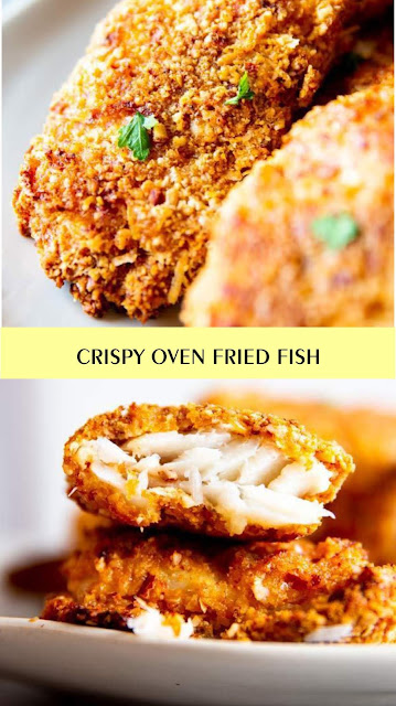 CRISPY OVEN FRIED FISH | Extra Ordinary Food