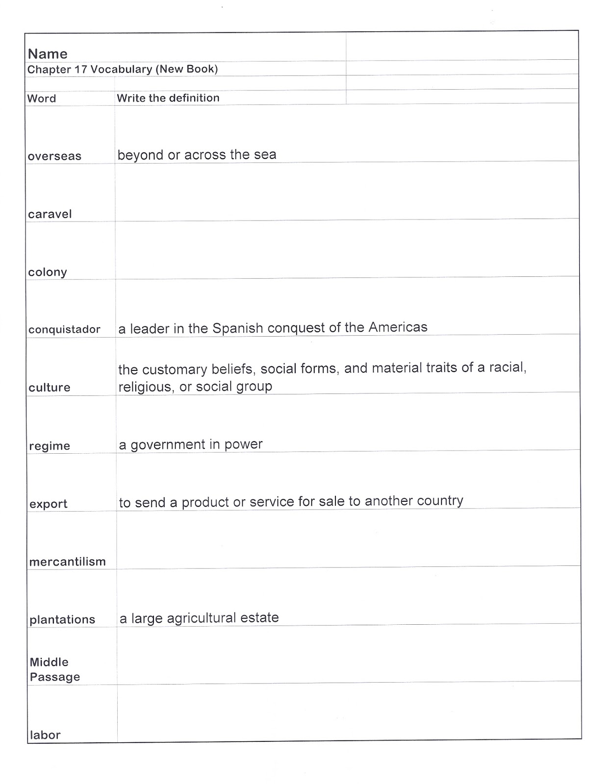 Mr. E's World History Page