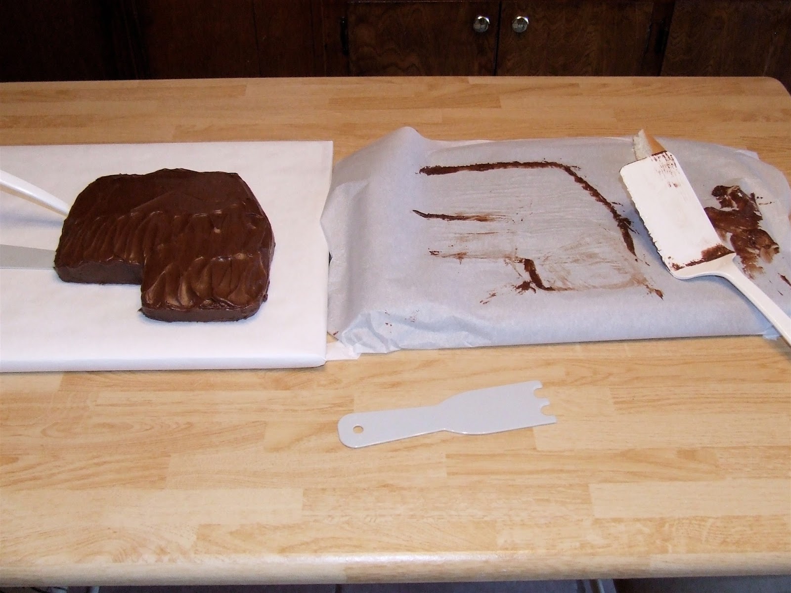 Honeycomb : Scottish Terrier cake!