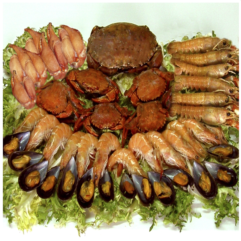 pescado congelado, marisco congelado: El producto del mes: mariscada cocida