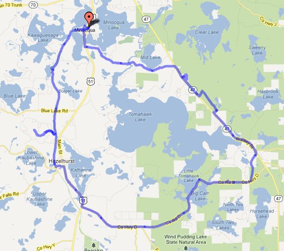 Rick's Travel Tales: 2012 Fall Wisconsin Bike Ride