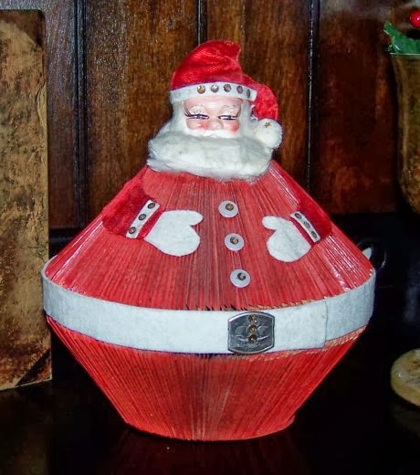 How to Recycle: Recycled Santa Claus Ornaments