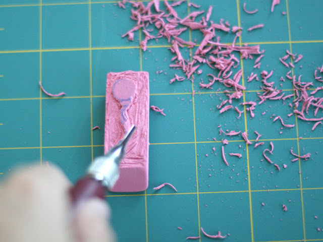 DIY: Hand Carved Eraser Stamps - Say Yes