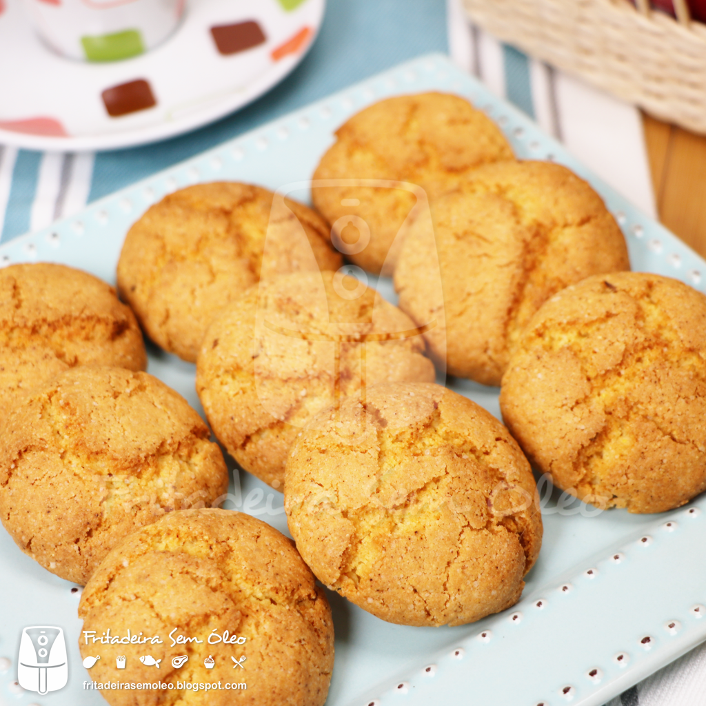 Broas de Fubá na AirFryer (Broa de Milho) | Fritadeira Sem Óleo ...