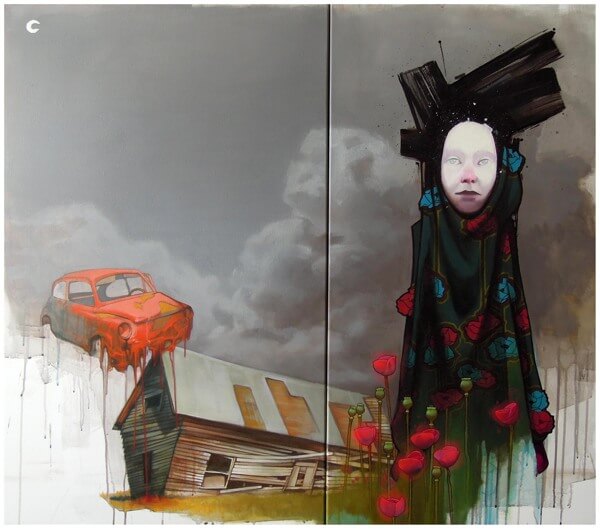 Street Art de Sainer el artista Polaco que le da color a las ciudades ...