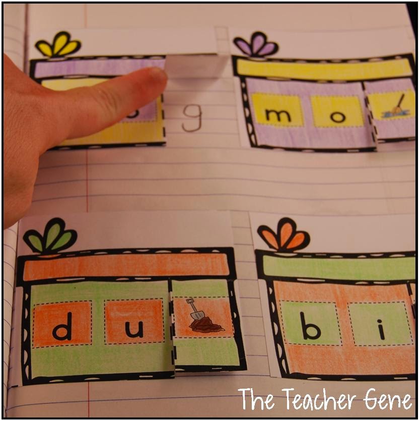 Classroom Freebies Too: CVC Words Interactive Notebook Freebie