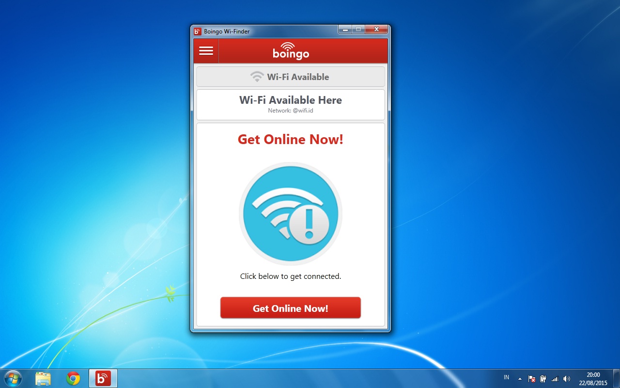 TUTORIAL LOGIN @WIFI.ID BOINGO GRATIS ~ BLOG INTERNET