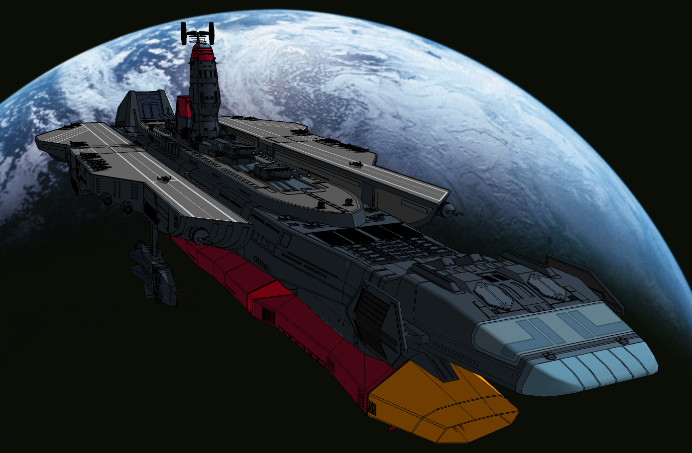 Ego Sum Qui Sum: Miércoles Nostálgico: Blue Noah, Nave Anti-Espacial.