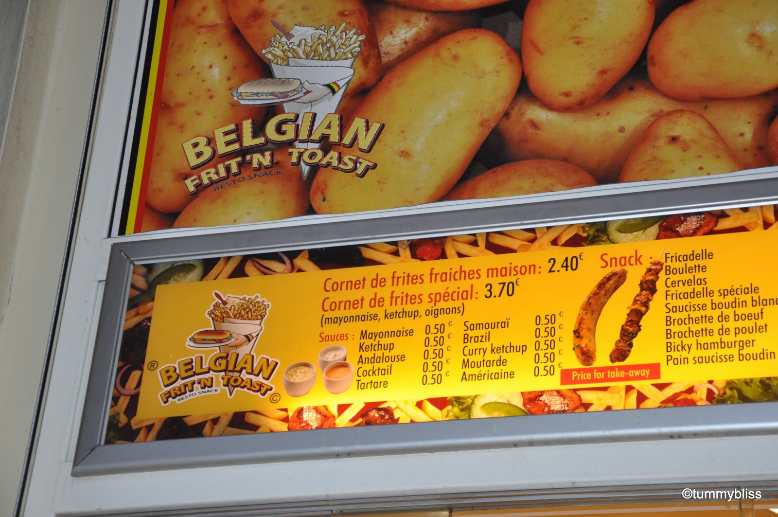 to devour...: Belgian Frit'N Toast
